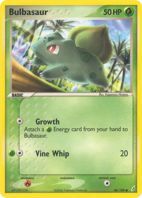 Bulbasaur (Crystal Guardians 46 TCG) - WikiDex, la enciclopedia Pokémon