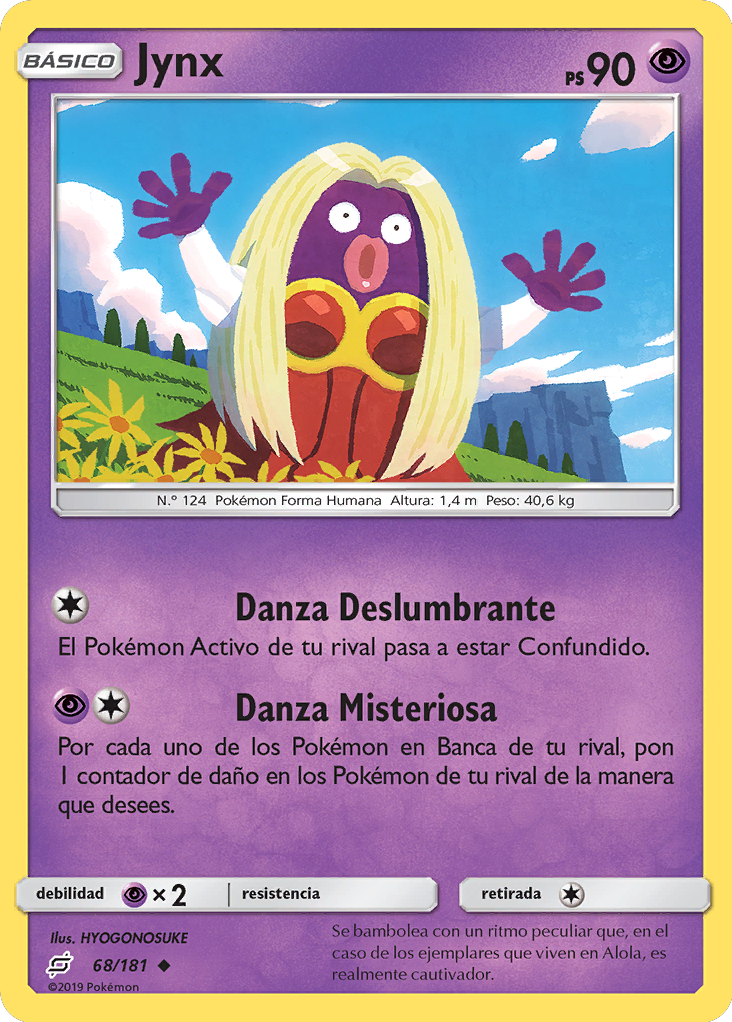 Jynx (Unión de Aliados TCG) - WikiDex, la enciclopedia Pokémon