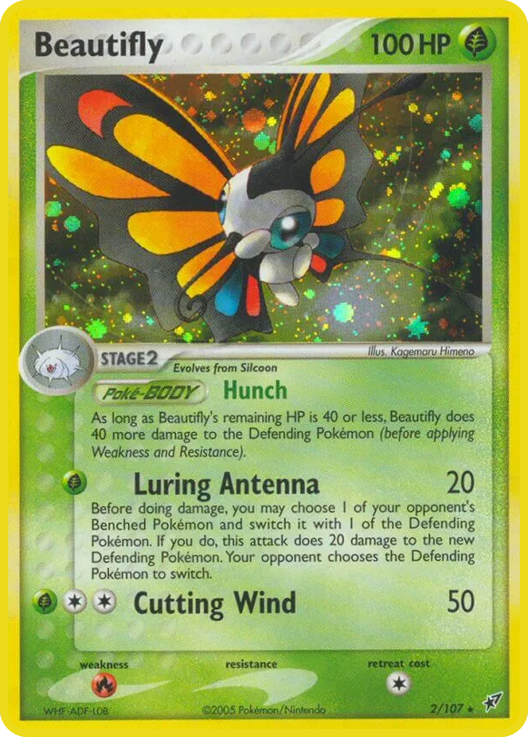 Beautifly (Deoxys TCG) - WikiDex, la enciclopedia Pokémon