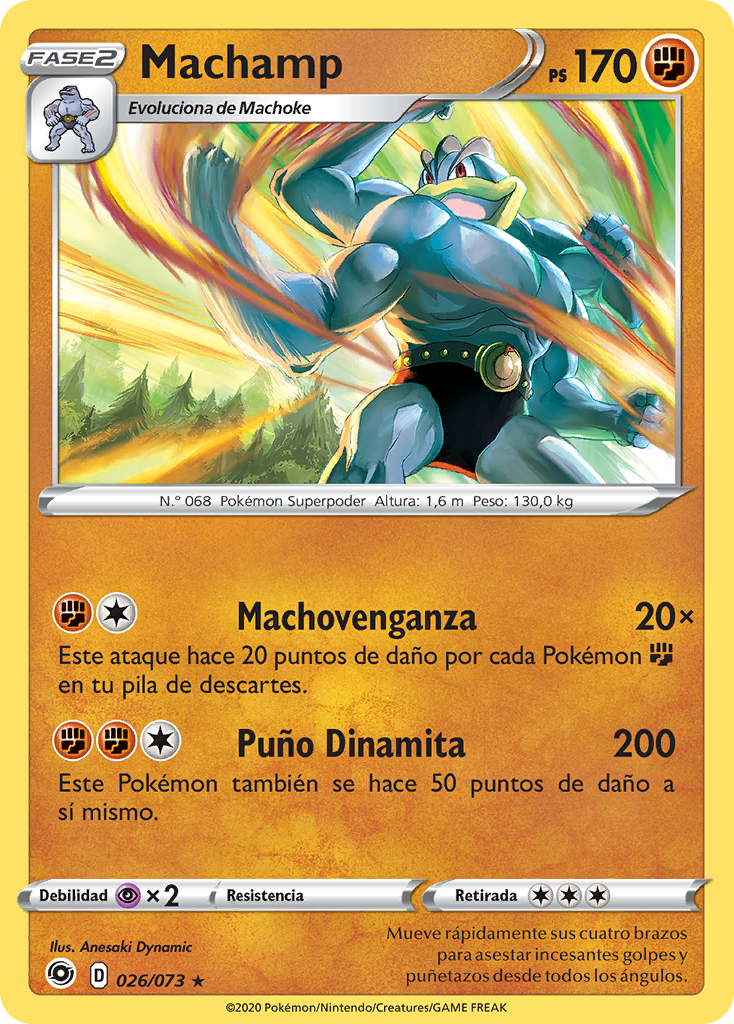 Machamp (Camino de Campeones TCG) - WikiDex, la enciclopedia Pokémon