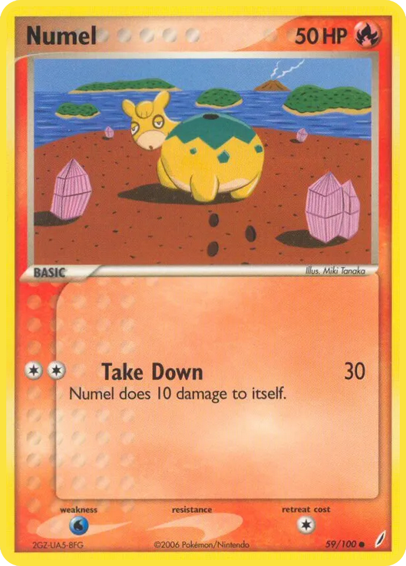Numel (Crystal Guardians TCG) - WikiDex, la enciclopedia Pokémon