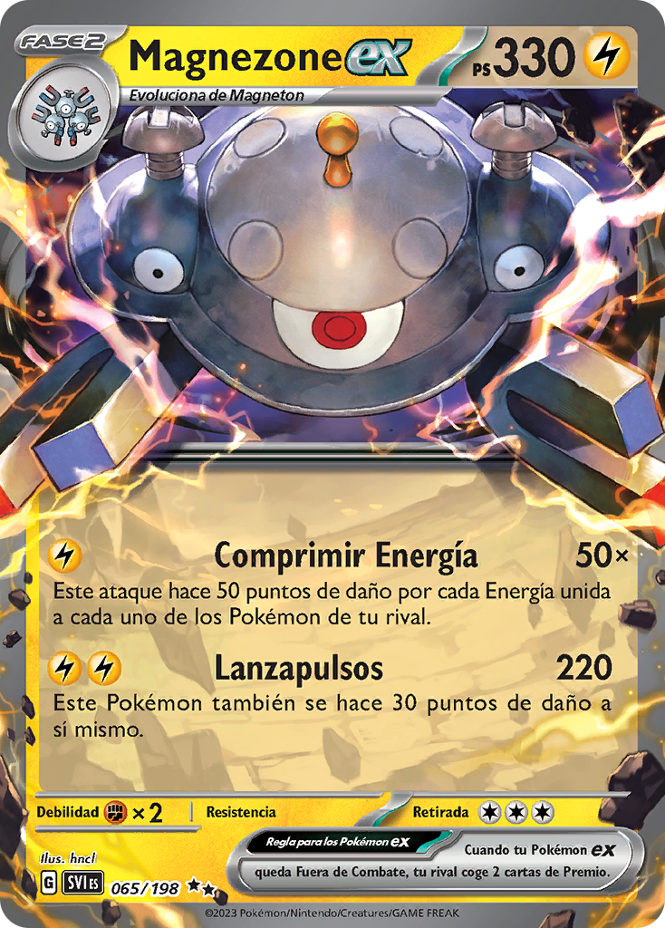 Magnezone ex (Escarlata y Púrpura TCG) - WikiDex, la enciclopedia Pokémon