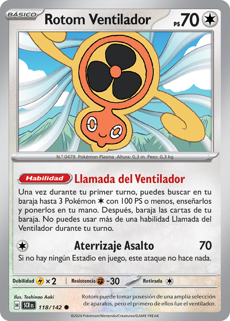 Rotom Ventilador (Corona Astral TCG) - WikiDex, la enciclopedia Pokémon