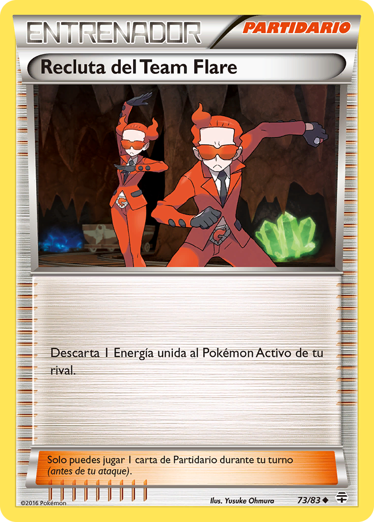 Recluta del Team Flare (TCG) - WikiDex, la enciclopedia Pokémon