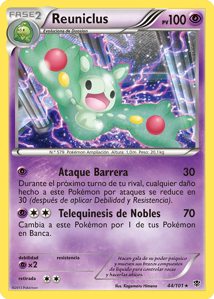 Reuniclus (Explosión Plasma TCG) - WikiDex, la enciclopedia Pokémon