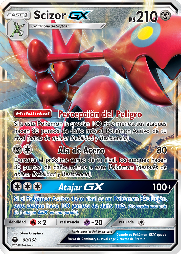 Scizor-GX (Tormenta Celestial TCG) - WikiDex, la enciclopedia Pokémon