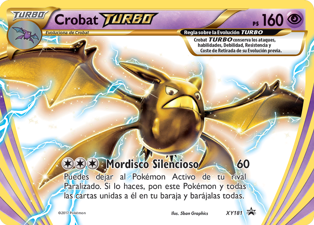 Crobat TURBO (XY Promo 181 TCG) - WikiDex, la enciclopedia Pokémon