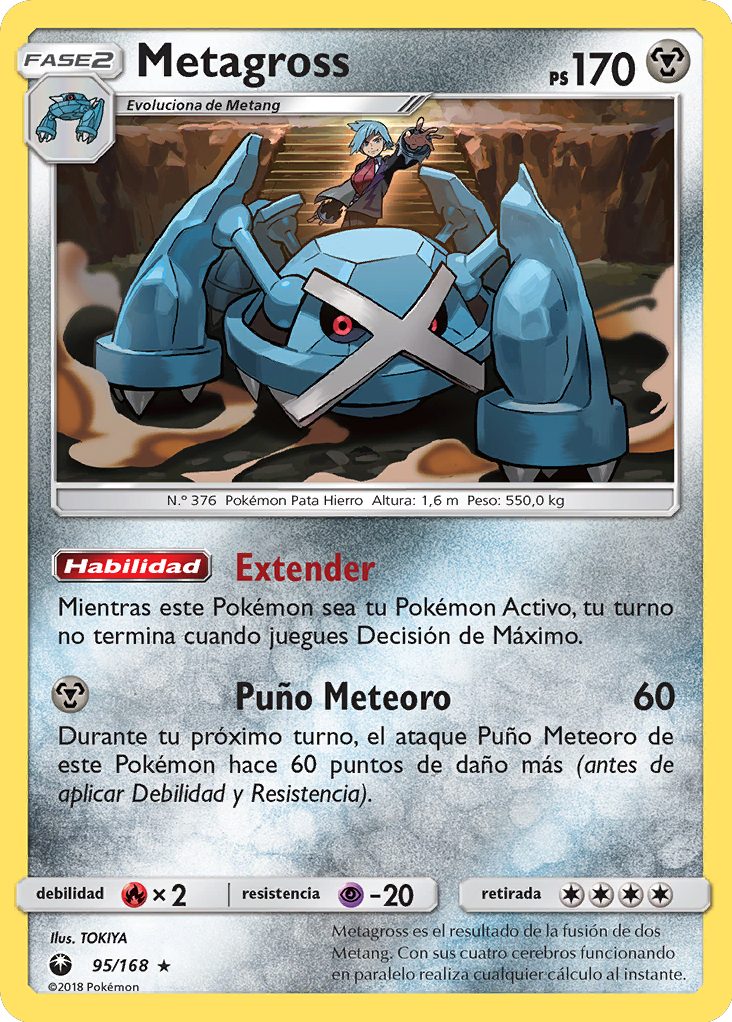 Metagross (Tormenta Celestial TCG) - WikiDex, la enciclopedia Pokémon