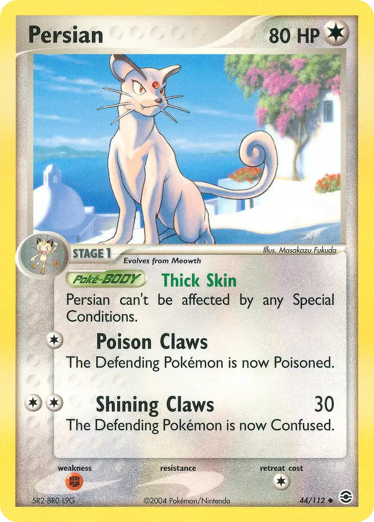 Persian (FireRed & LeafGreen TCG) - WikiDex, la enciclopedia Pokémon