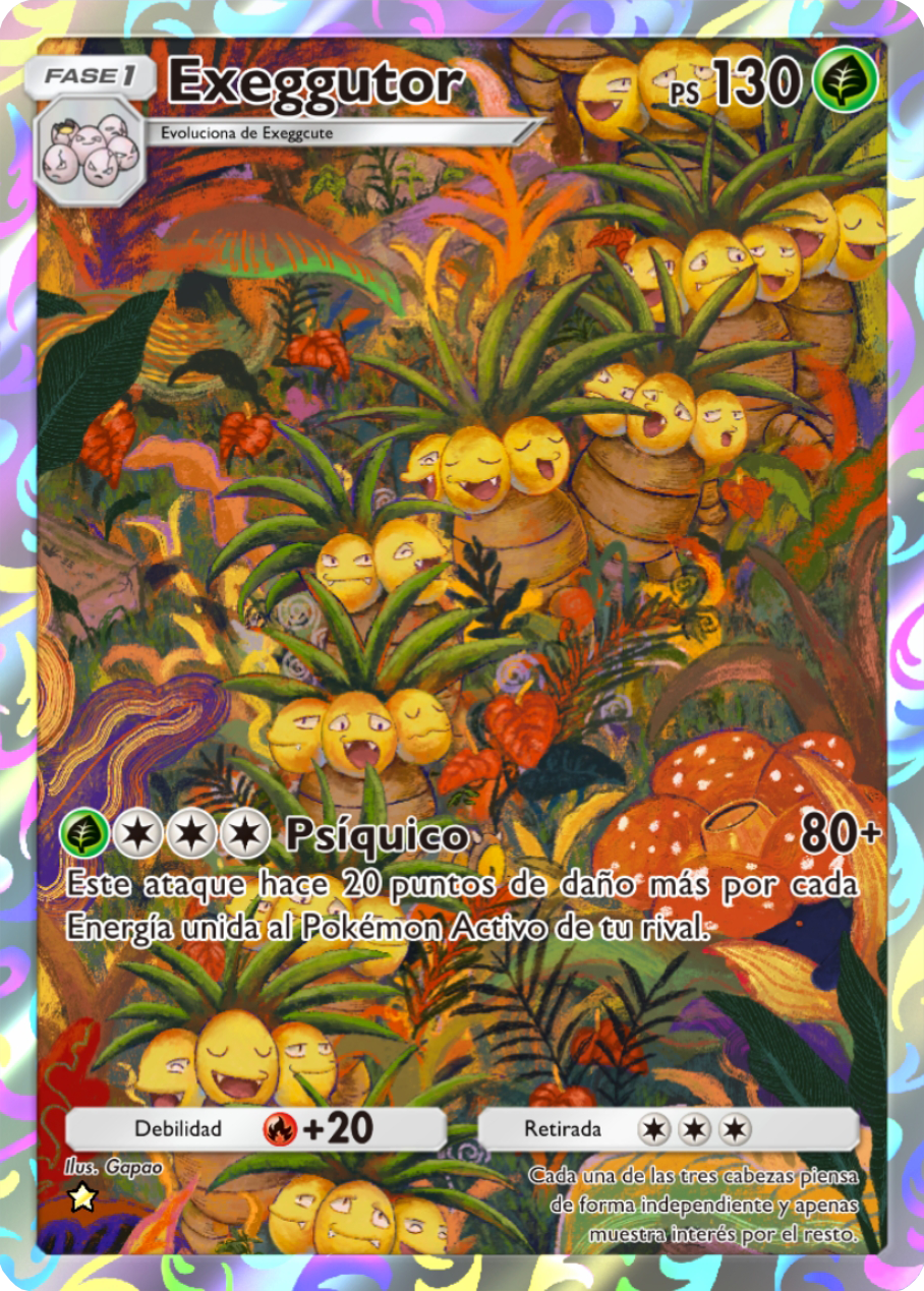 Exeggutor (La Isla Singular TCG Pocket) - WikiDex, la enciclopedia Pokémon