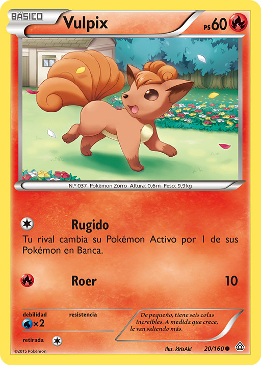 Vulpix (Duelos Primigenios TCG) - WikiDex, la enciclopedia Pokémon