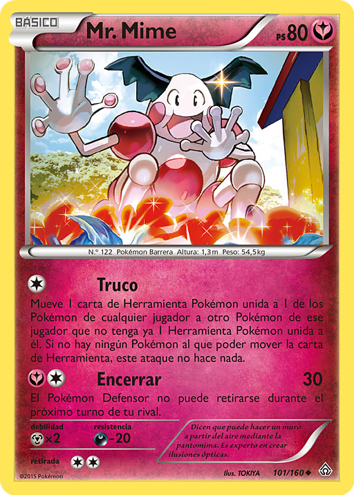 Mr. Mime (Duelos Primigenios TCG) - WikiDex, la enciclopedia Pokémon