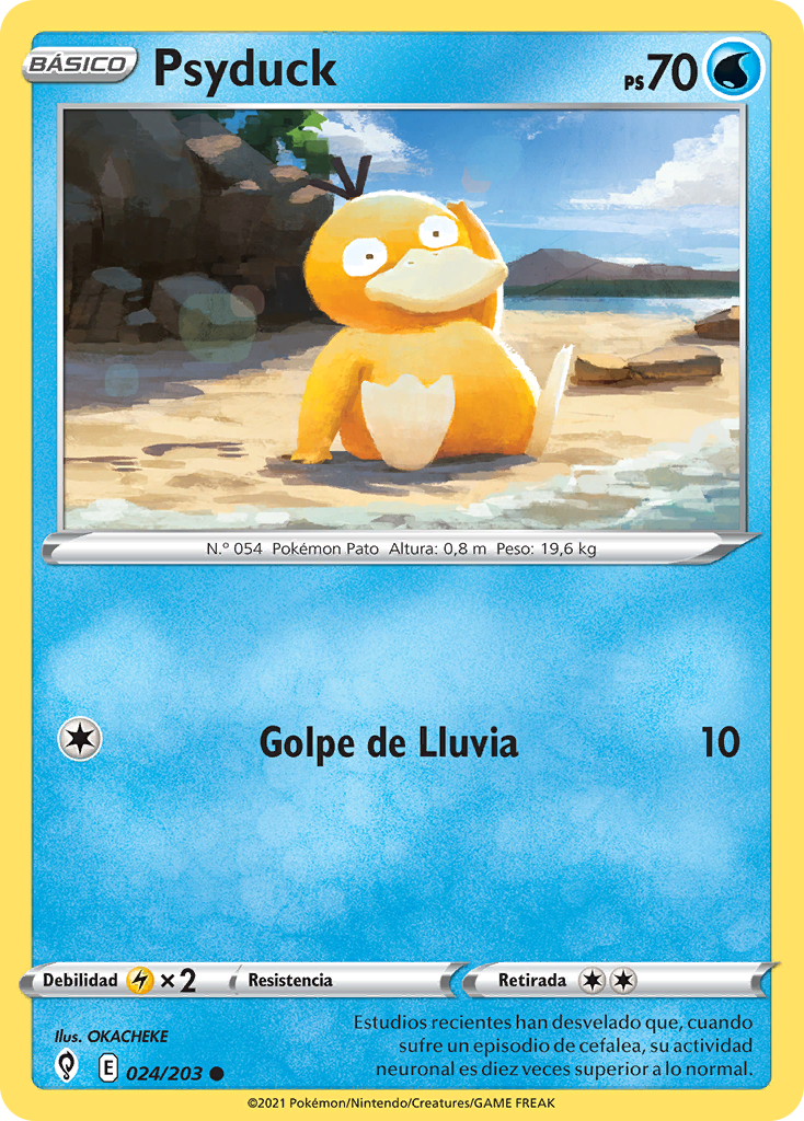 Psyduck (Cielos Evolutivos TCG) - WikiDex, la enciclopedia Pokémon