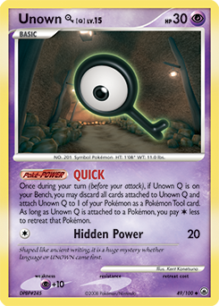 Unown Q (Majestic Dawn TCG) - WikiDex, la enciclopedia Pokémon