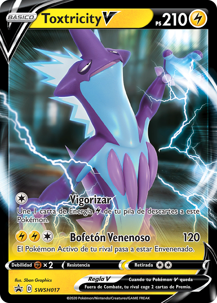 Toxtricity V (SWSH Promo 17 TCG) - WikiDex, la enciclopedia Pokémon
