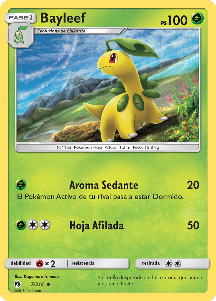 Bayleef (Truenos Perdidos TCG) - WikiDex, la enciclopedia Pokémon