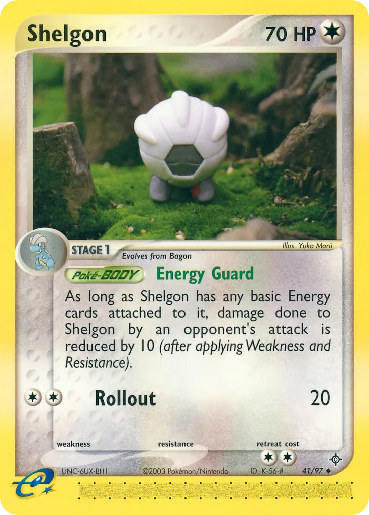 Shelgon (Dragon 41 TCG) - WikiDex, la enciclopedia Pokémon