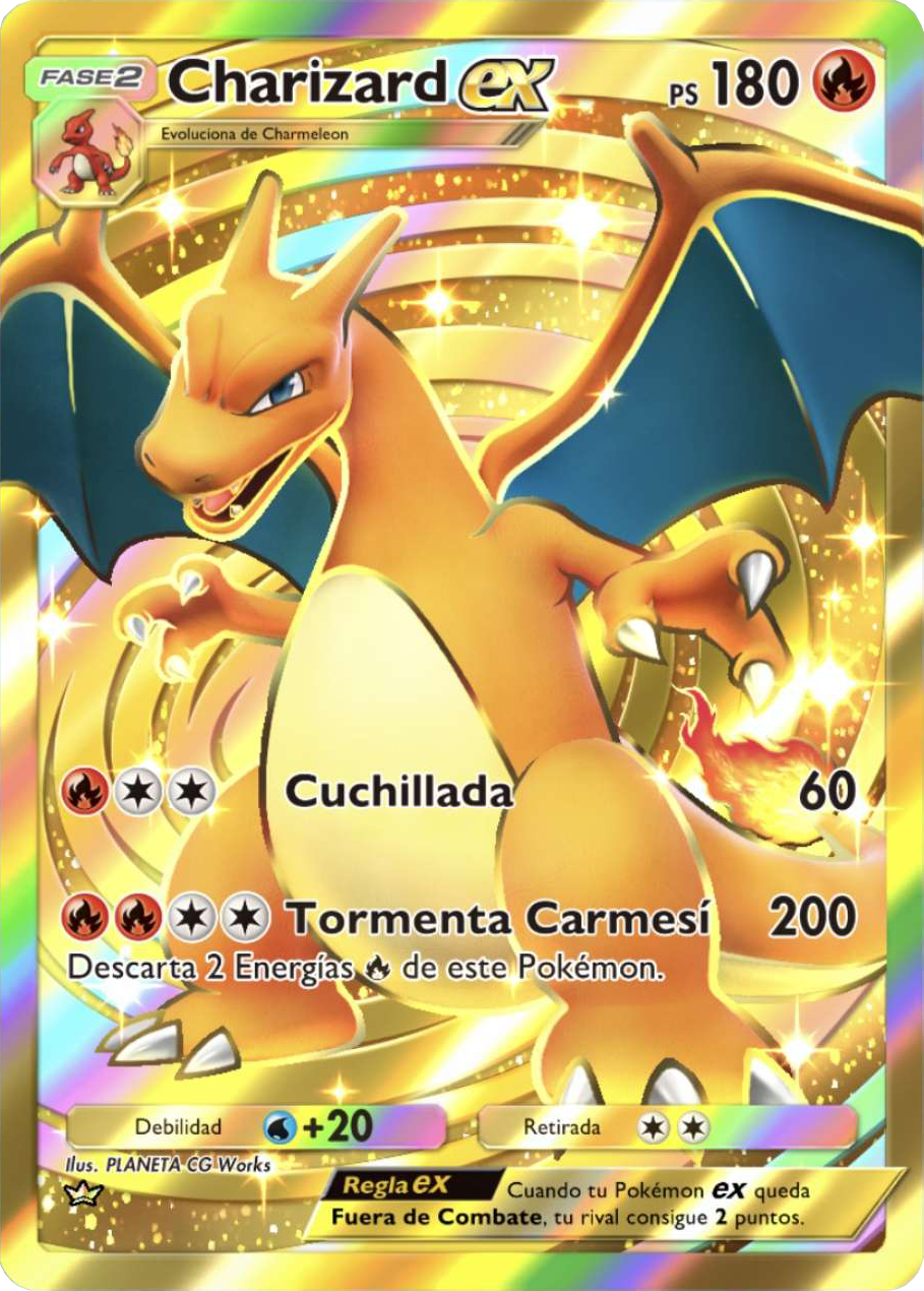 Charizard ex (Genes Formidables TCG Pocket) - WikiDex, la enciclopedia ...