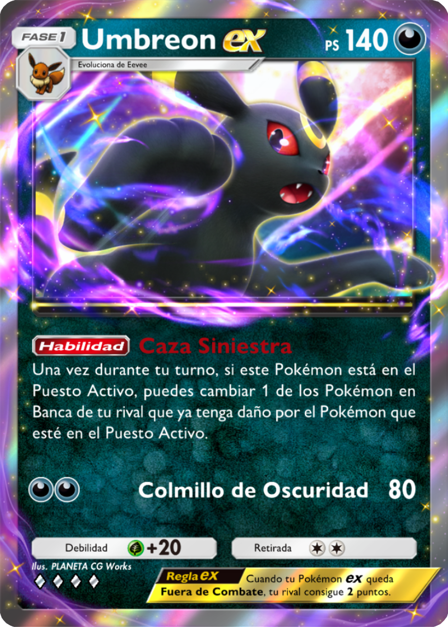 Umbreon ex (Saber Marino y Celeste TCG Pocket) - WikiDex, la ...