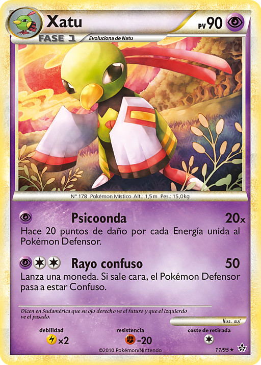 Xatu (Liberados TCG) - WikiDex, la enciclopedia Pokémon