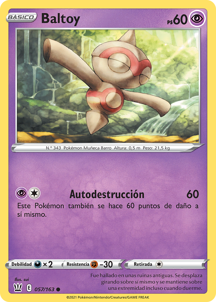 Baltoy (Estilos de Combate TCG) - WikiDex, la enciclopedia Pokémon