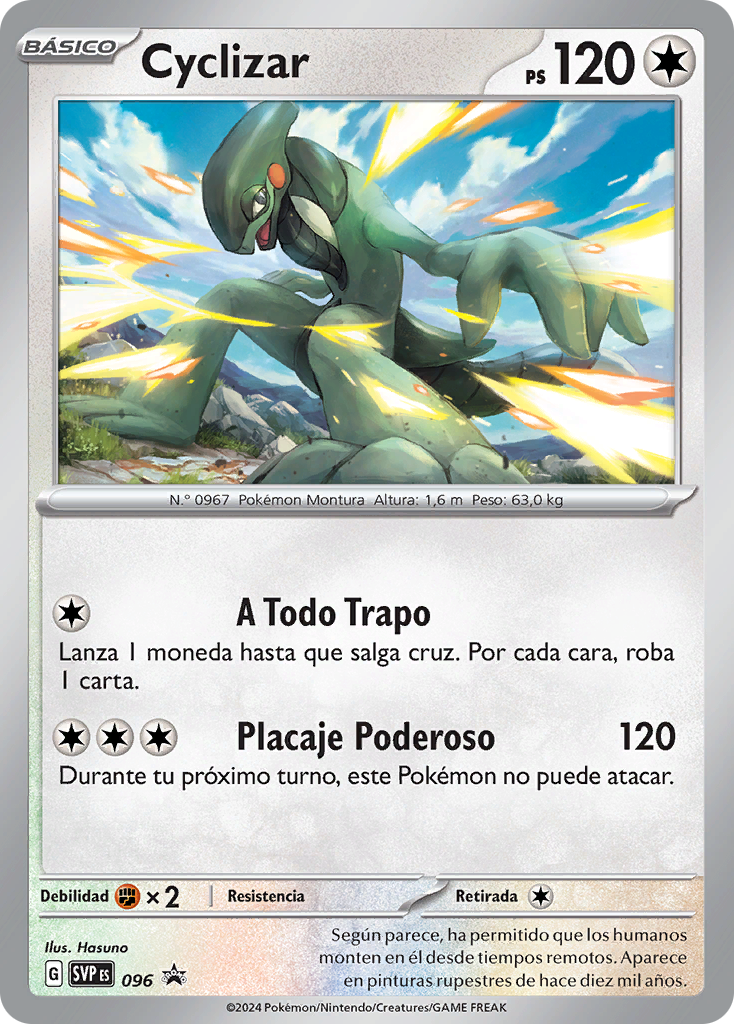 Cyclizar (SV Promo 96 TCG) - WikiDex, la enciclopedia Pokémon