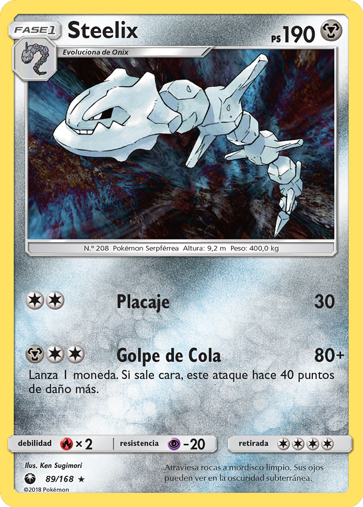 Steelix (Tormenta Celestial TCG) - WikiDex, la enciclopedia Pokémon