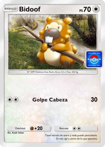 Archivo:Bidoof (Promo-A 57 TCG Pocket).png - WikiDex, la enciclopedia ...