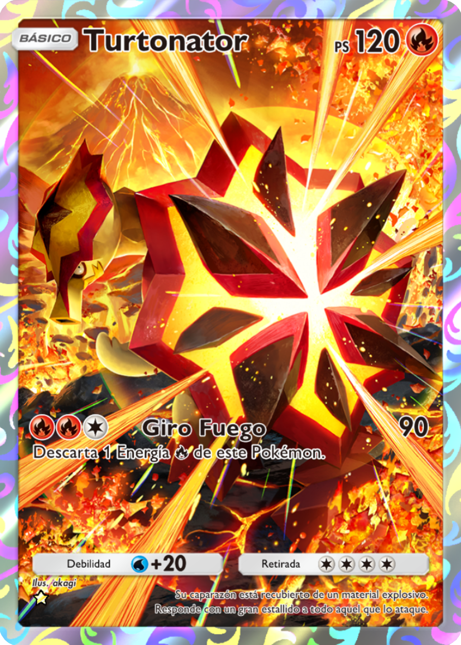 Turtonator (Guardianes Celestiales TCG Pocket) - WikiDex, la ...