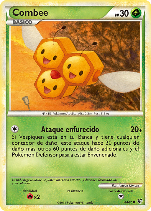 Combee (Intrépidos TCG) - WikiDex, la enciclopedia Pokémon
