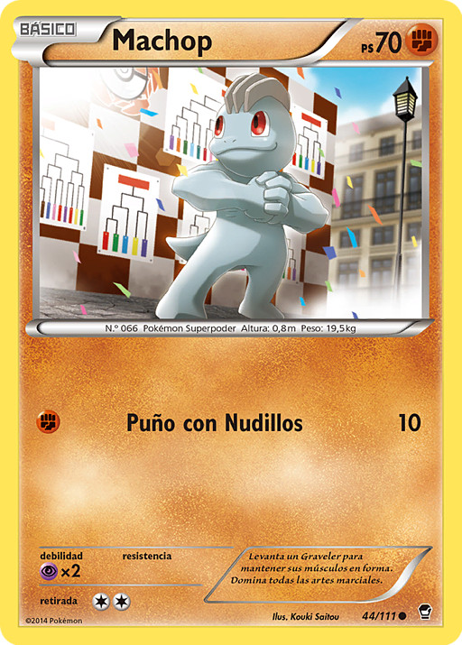 Machop (Puños Furiosos TCG) - WikiDex, la enciclopedia Pokémon