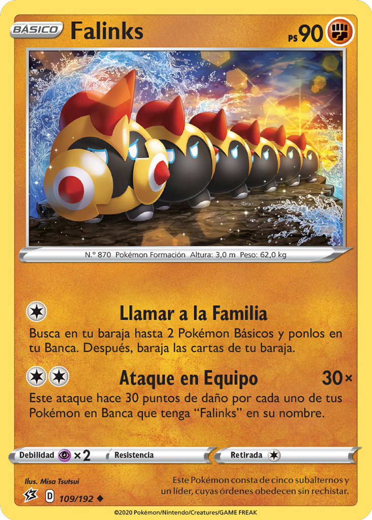 Falinks (Choque Rebelde TCG) - WikiDex, la enciclopedia Pokémon