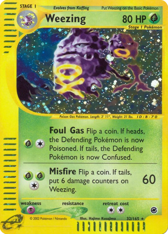 Weezing (Expedition Base Set TCG) - WikiDex, la enciclopedia Pokémon