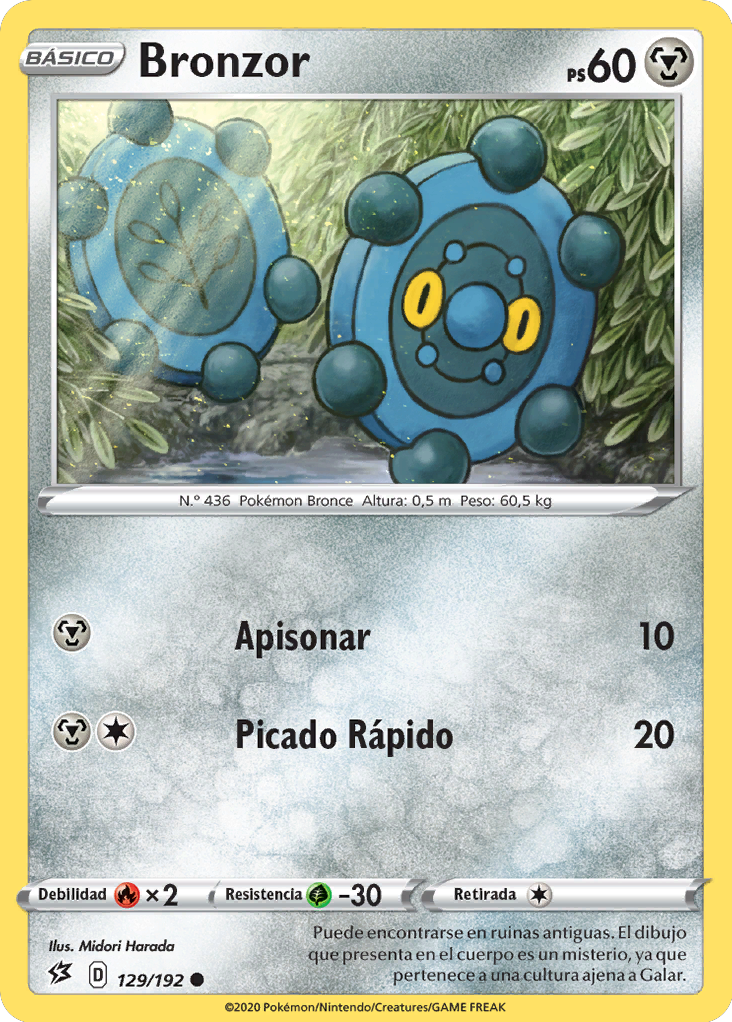Bronzor (Choque Rebelde TCG) - WikiDex, la enciclopedia Pokémon