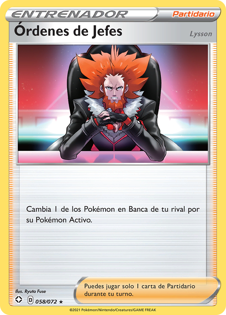 Órdenes de Jefes (TCG) - WikiDex, la enciclopedia Pokémon