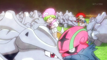 Archivo:EP912 Accelgor y Escavalier.png - WikiDex, la enciclopedia Pokémon