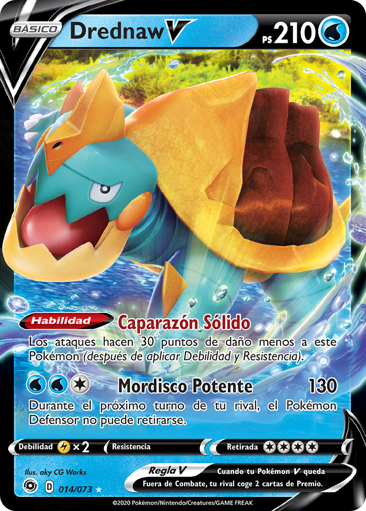 Drednaw V (Camino de Campeones TCG) - WikiDex, la enciclopedia Pokémon