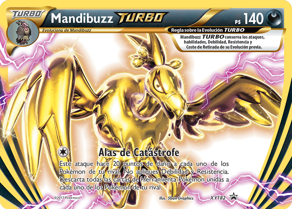 Mandibuzz TURBO (XY Promo 182 TCG) - WikiDex, la enciclopedia Pokémon