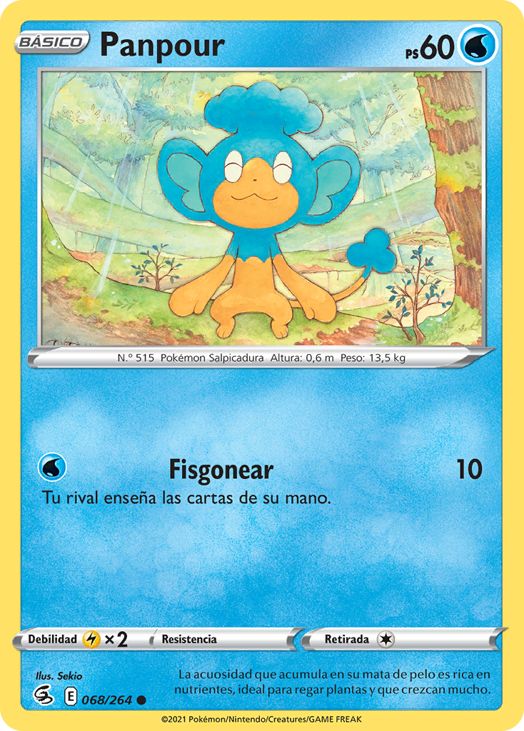 Panpour (Golpe Fusión TCG) - WikiDex, la enciclopedia Pokémon
