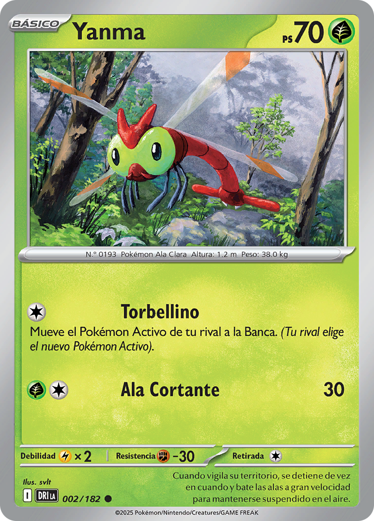 Yanma (Rivales Predestinados TCG) - WikiDex, la enciclopedia Pokémon