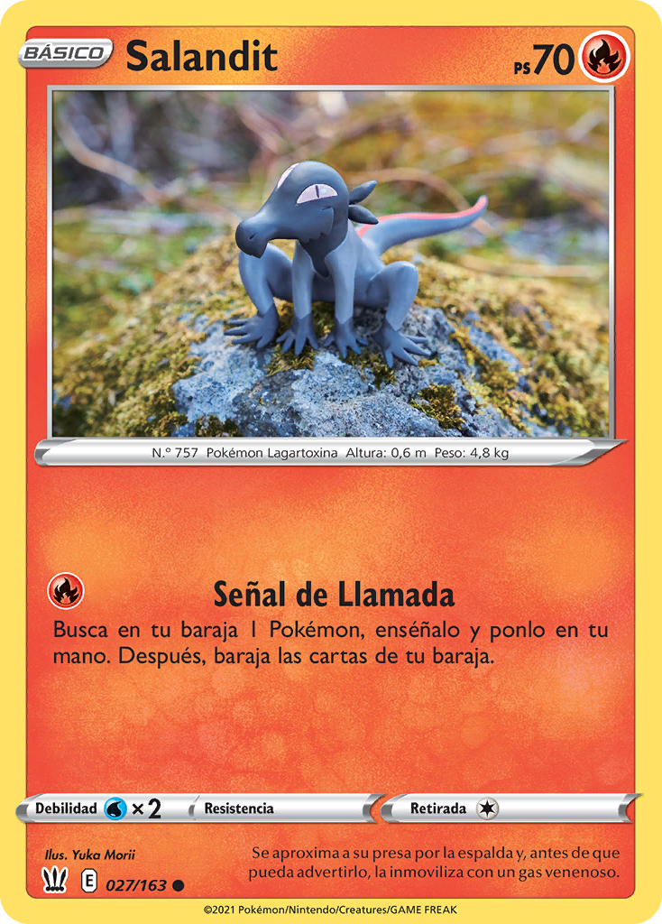 Salandit (Estilos de Combate TCG) - WikiDex, la enciclopedia Pokémon