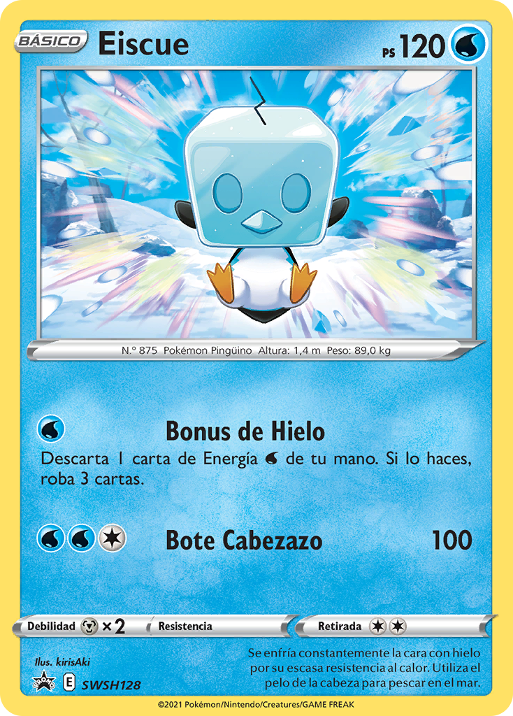 Eiscue (SWSH Promo 128 TCG) - WikiDex, la enciclopedia Pokémon