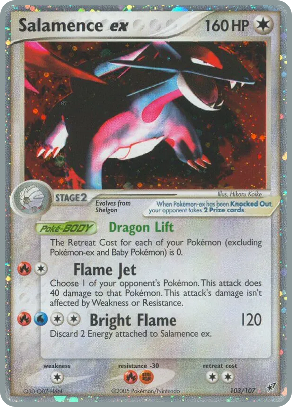 Salamence-ex (Deoxys TCG) - WikiDex, la enciclopedia Pokémon