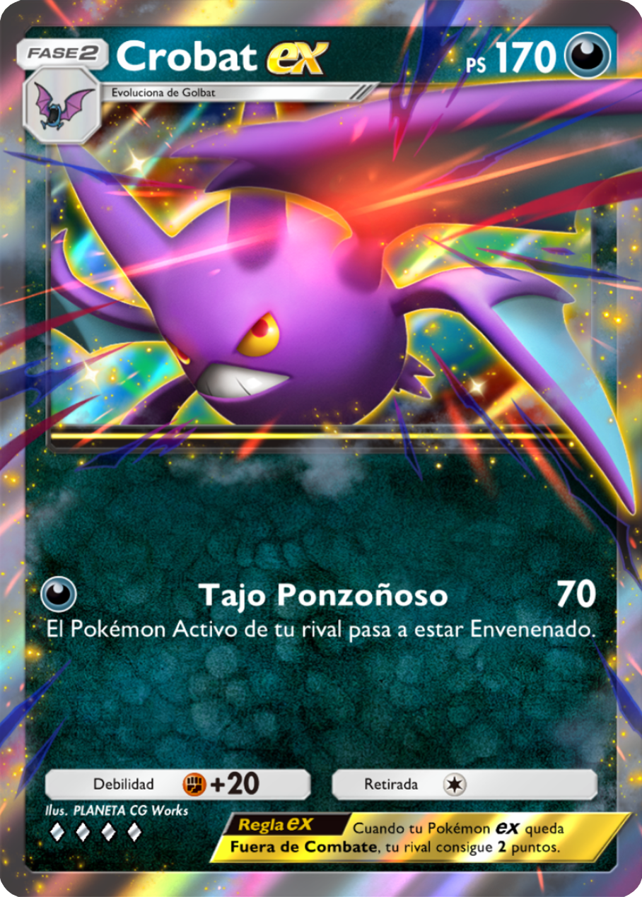 Crobat ex (Saber Marino y Celeste TCG Pocket) - WikiDex, la ...