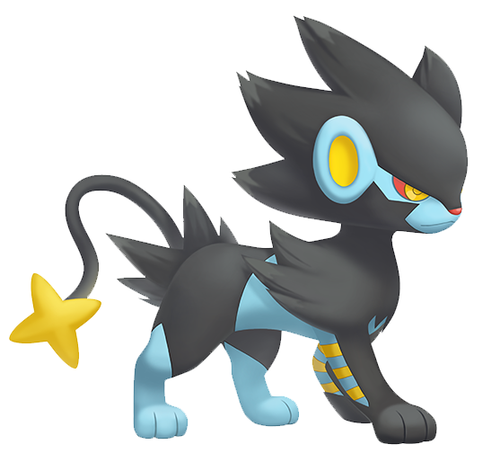Archivo:Luxray DBPR (Ilustración).png - WikiDex, la enciclopedia Pokémon