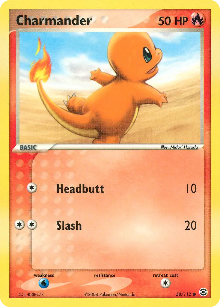 Charmander (FireRed & LeafGreen 58 TCG) - WikiDex, la enciclopedia Pokémon