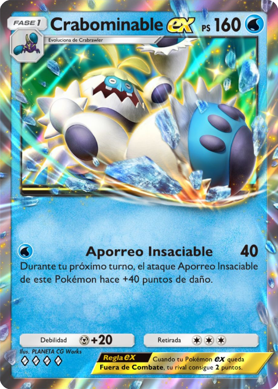 Crabominable ex (Guardianes Celestiales TCG Pocket) - WikiDex, la ...
