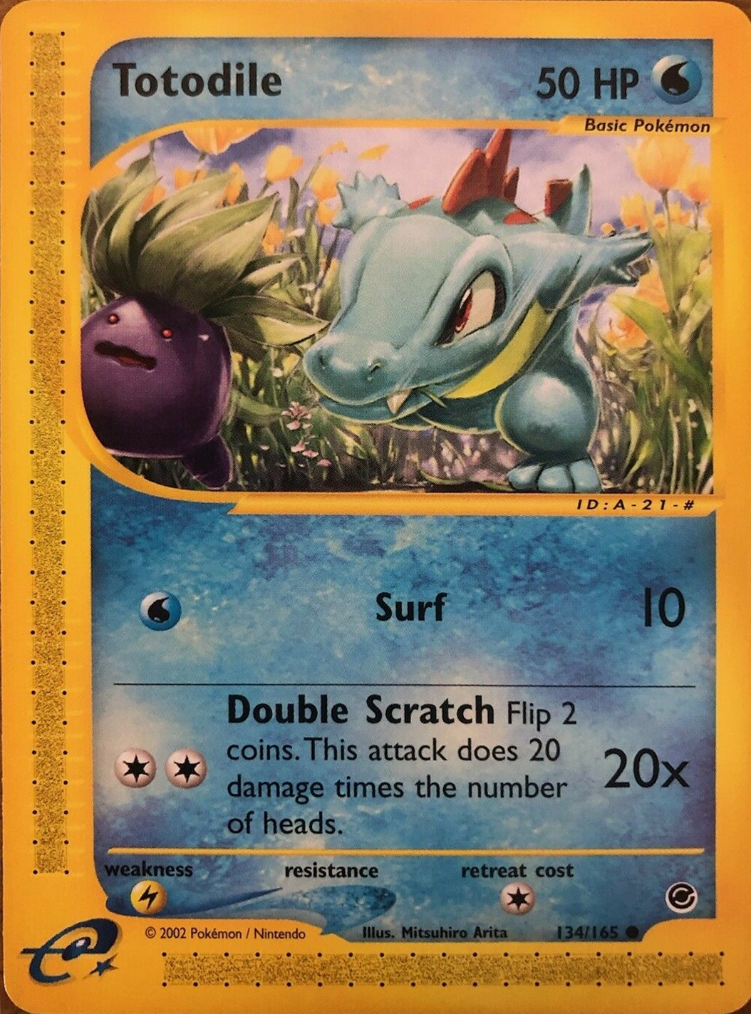 Totodile (Expedition Base Set 134 TCG) - WikiDex, la enciclopedia Pokémon