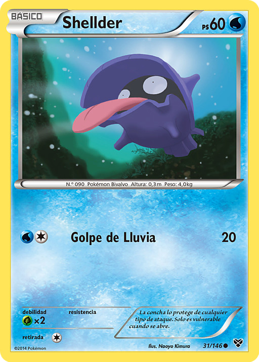 Shellder (XY TCG) - WikiDex, la enciclopedia Pokémon