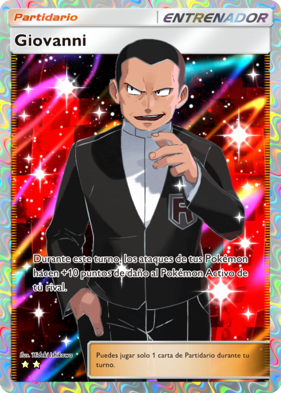 Giovanni (TCG Pocket) - WikiDex, la enciclopedia Pokémon